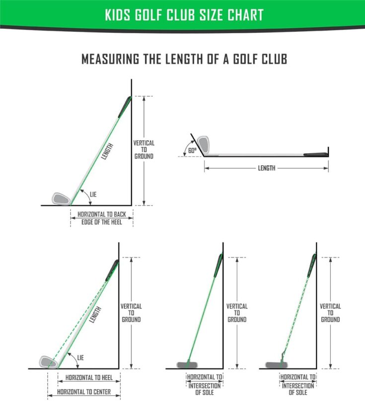 Kids Golf Club Size Chart